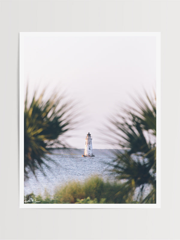 Cockspur Island Lighthouse Art Print "Cockspur" - Tybee Island - The ...